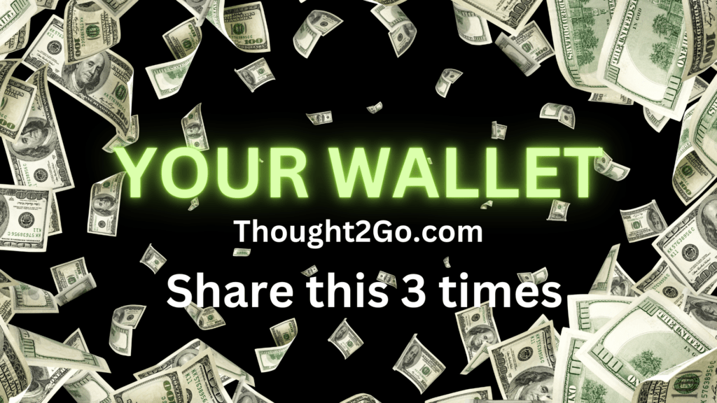 Manifest money into your wallet - Thought 2 Go